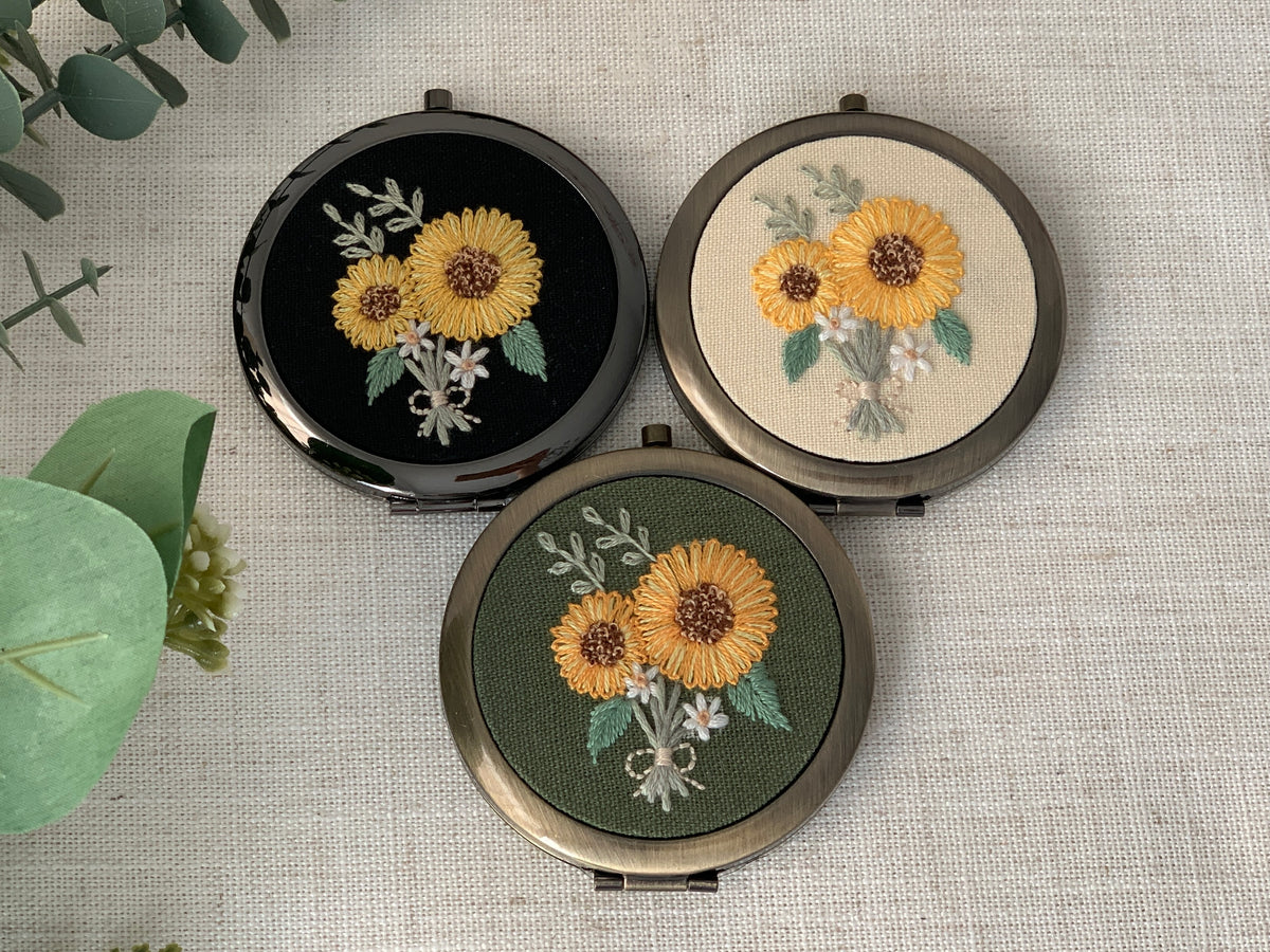 Sunflower - Compact Mirrors – HANaCa's Choice