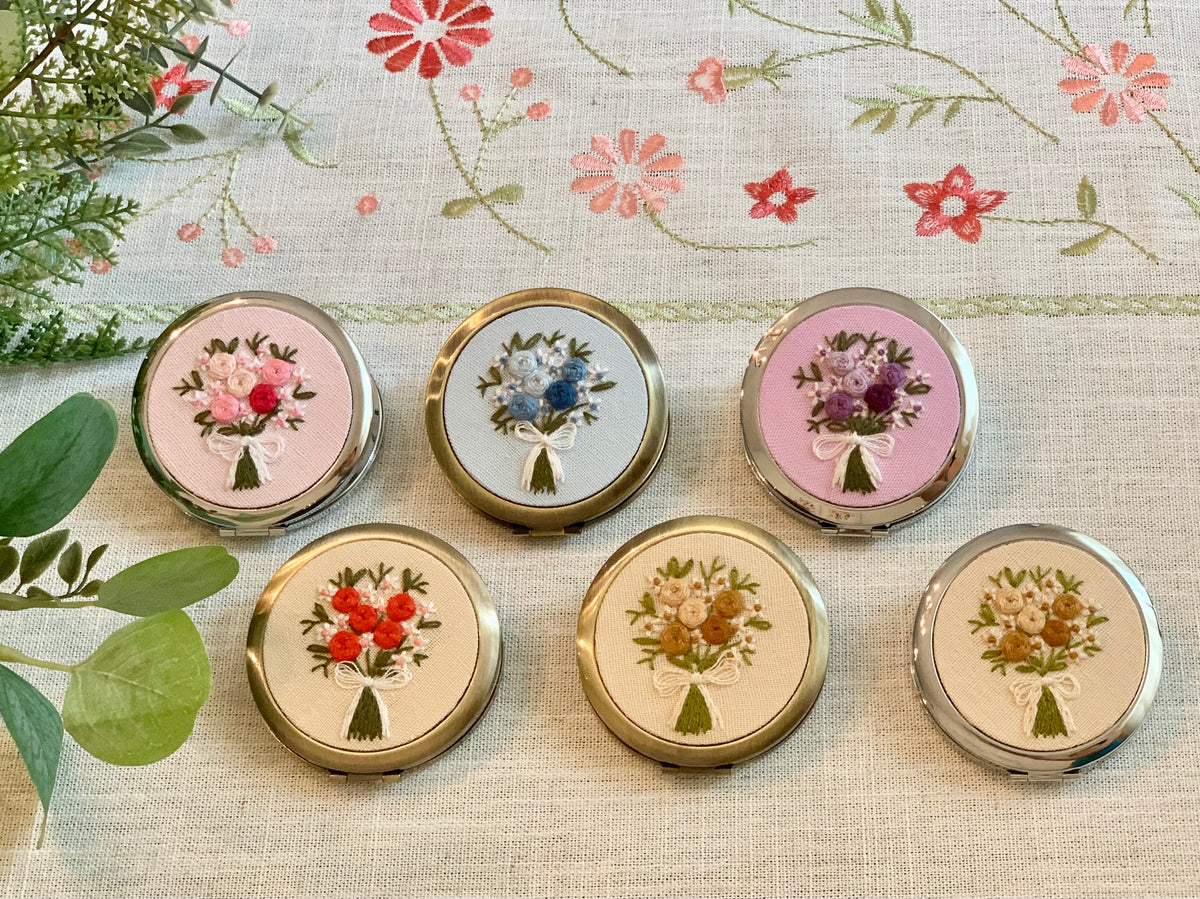 Compact Mirrors - The Bouquet – HANaCa's Choice